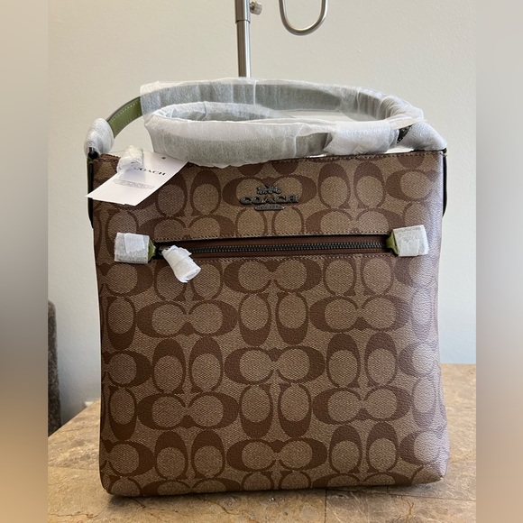 Coach | Bags | Coach Rowan File Bag In Signature Canvas | Poshmark